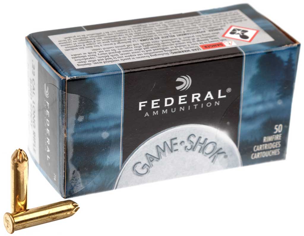 Патрон нарізний Federal Game Shok, 22LR, Bird Shot, 1,62гр (25GR)