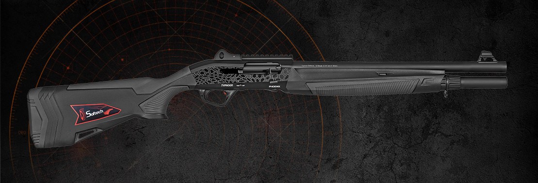 Рушниця Typhoon Phoenix FPX Sport-S Black кал. 12/76. Ствол - 51см
