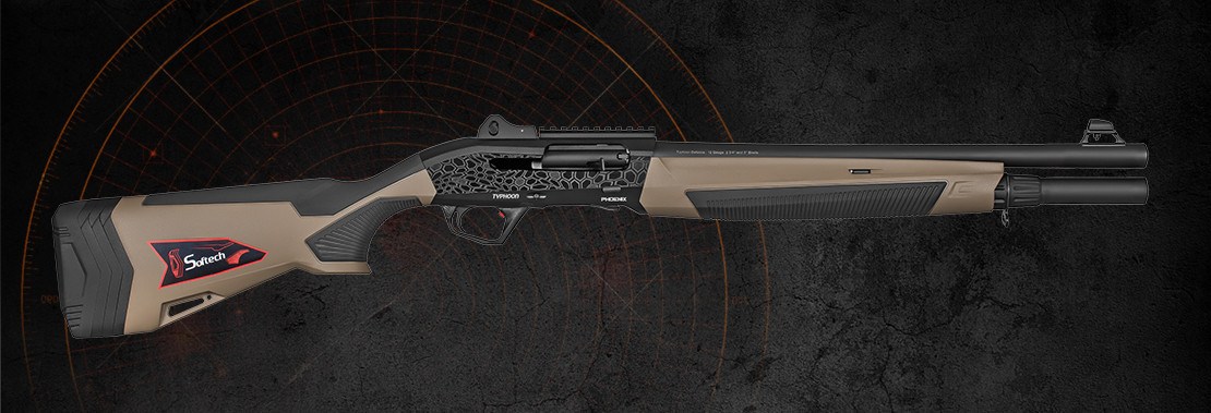 Рушниця Typhoon Phoenix FPX Sport-S FDE кал. 12/76. Ствол - 51см